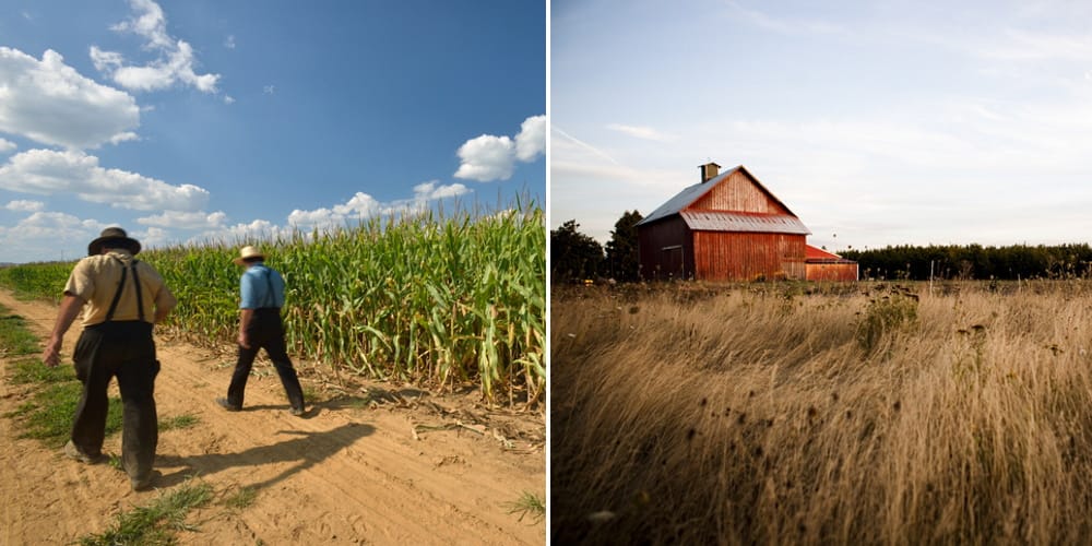 250 Amish Men Lift Barn With Their Bare Hands And Move It Across An ...