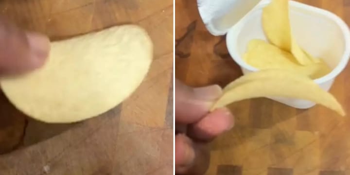 People Are Just Discovering The 'Correct' Way To Eat Pringles