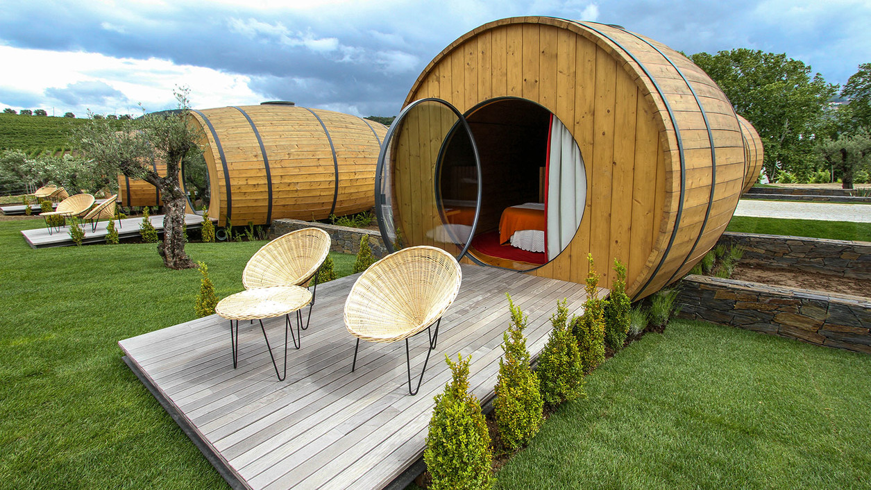 There's A Giant Wine Barrel Airbnb In Portugal Where You Can Sip All Day