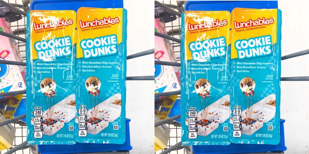 Lunchables Cookie Dunks Are Everything You Need In A Snack