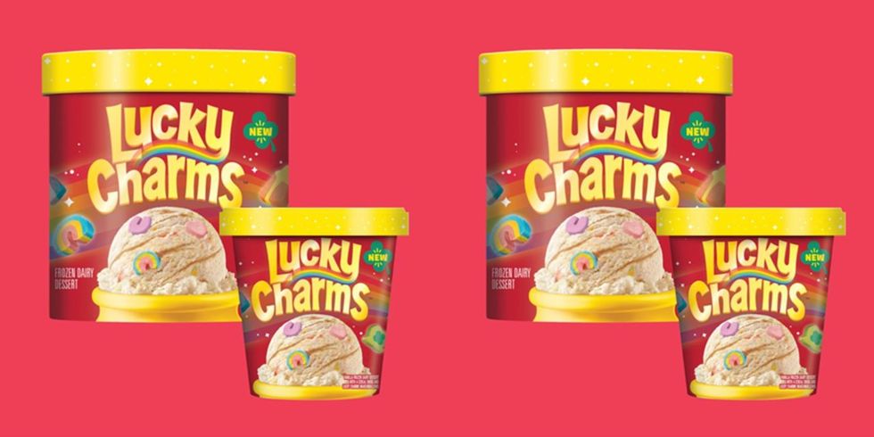 Lucky Charms Ice Cream Is A Thing So You Can Eat Dessert For Breakfast