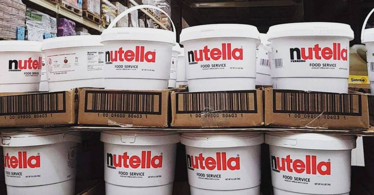 Costco Is Selling 7 Pound Tubs Of Nutella And You Need It