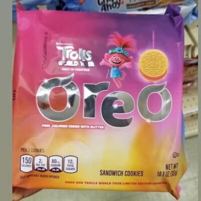 Oreo Has Released A Trolls Cookie Complete With Glittery Pink Creme