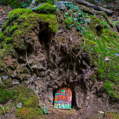 Man Builds Mini Hobbit Village For Family Of Mice Living In His Garden