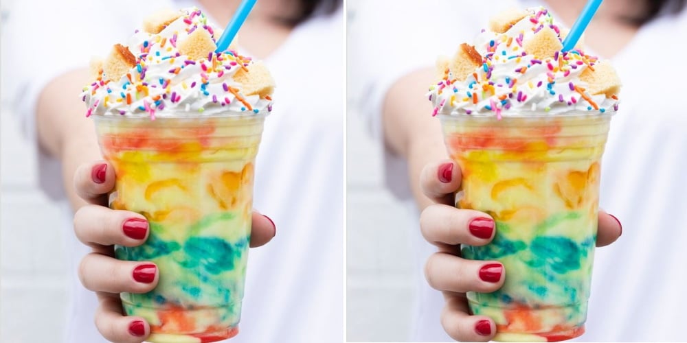 Carvel's New Tie-Dye Shake Is As Colorful As It Is Delicious