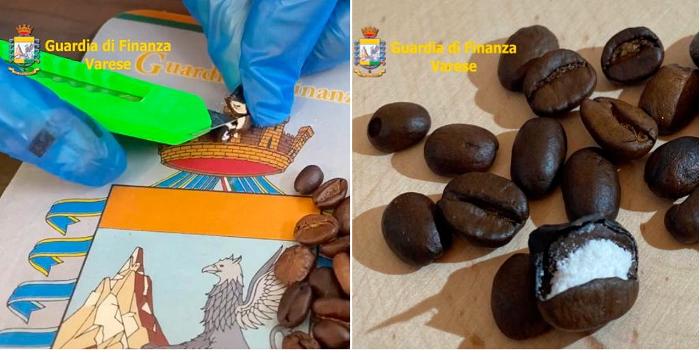 Police Find Cocaine Hidden Inside Hundreds Of Individual Coffee Beans