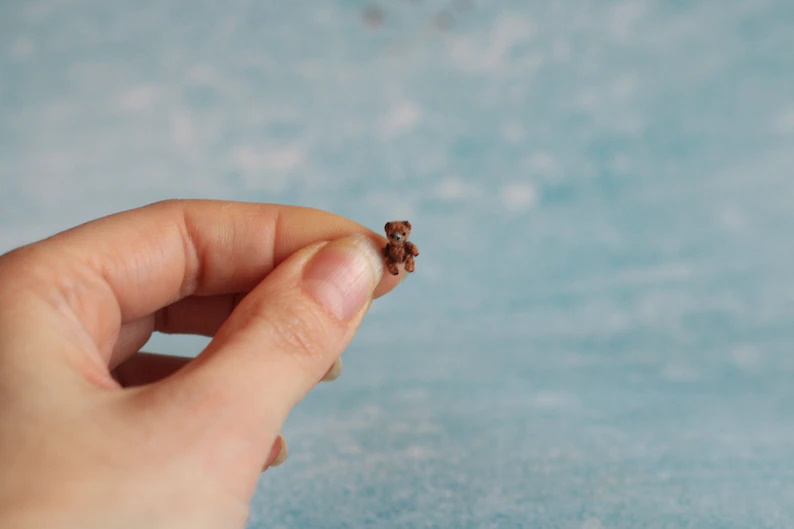 This Teeny-Tiny Teddy Bear Is Even More Adorable Than The Full-Sized ...