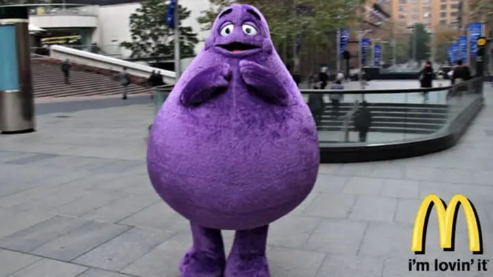 McDonald's Manager Reveals What Grimace Really Is
