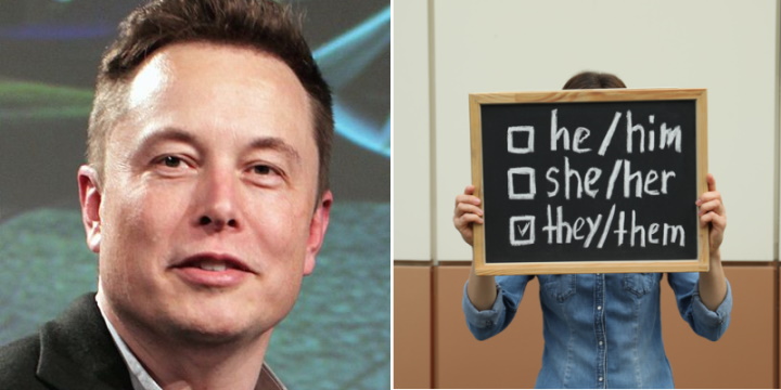 Elon Musk Says People Shouldn't 'Force' Pronouns On Others